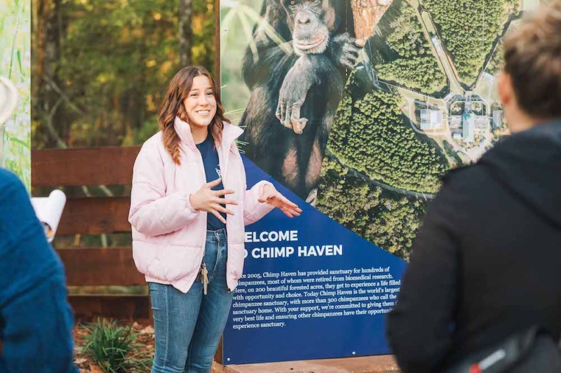 Plan Your Visit at Chimp Haven Sanctuary - Contact Us Now